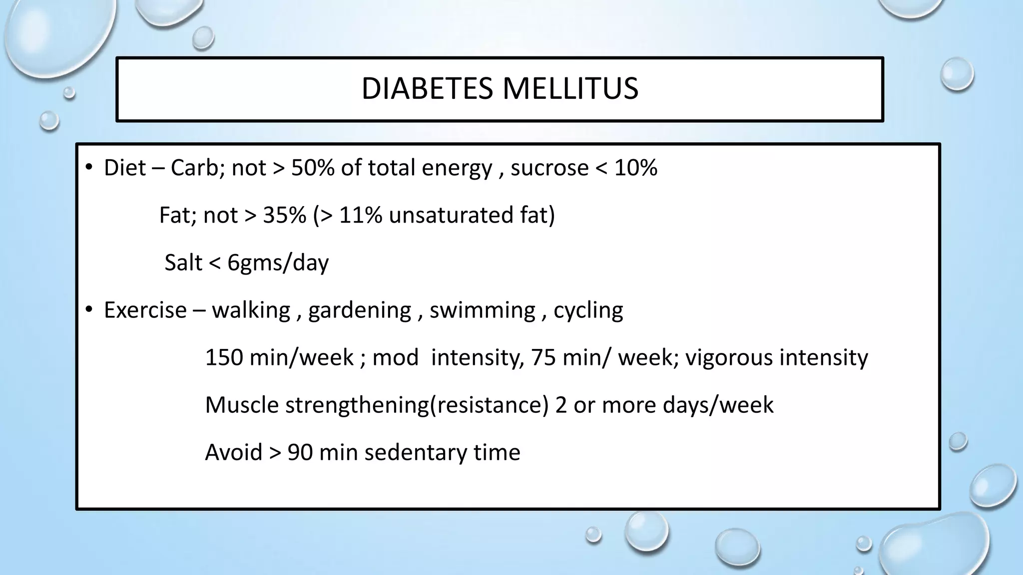 Diabetes mellitus 3 | PPTX