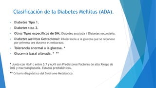 Diabetes Mellitus. Antidiabeticos Orales | PPTX