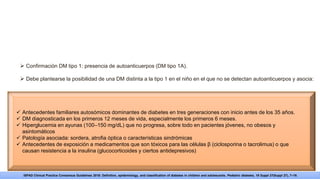 Diabetes mellitus en pediatria , manejo | PPTX