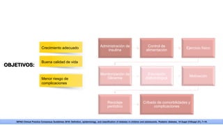 Diabetes mellitus en pediatria , manejo | PPTX