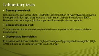 Diabetes mellitus (dm) and DKA | PPTX