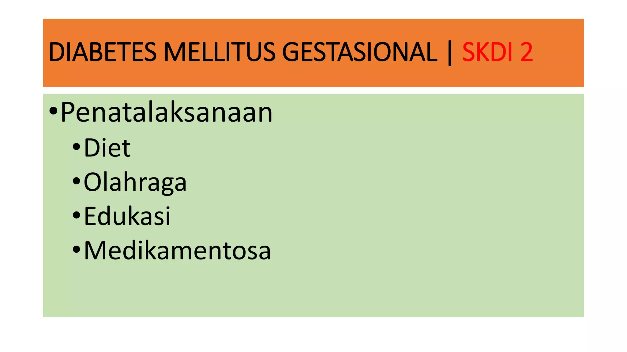 Diabetes mellitus gestasional | PPTX