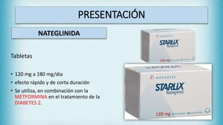 Diabetes mellitus,hipoglucemiantes orales | PPTX
