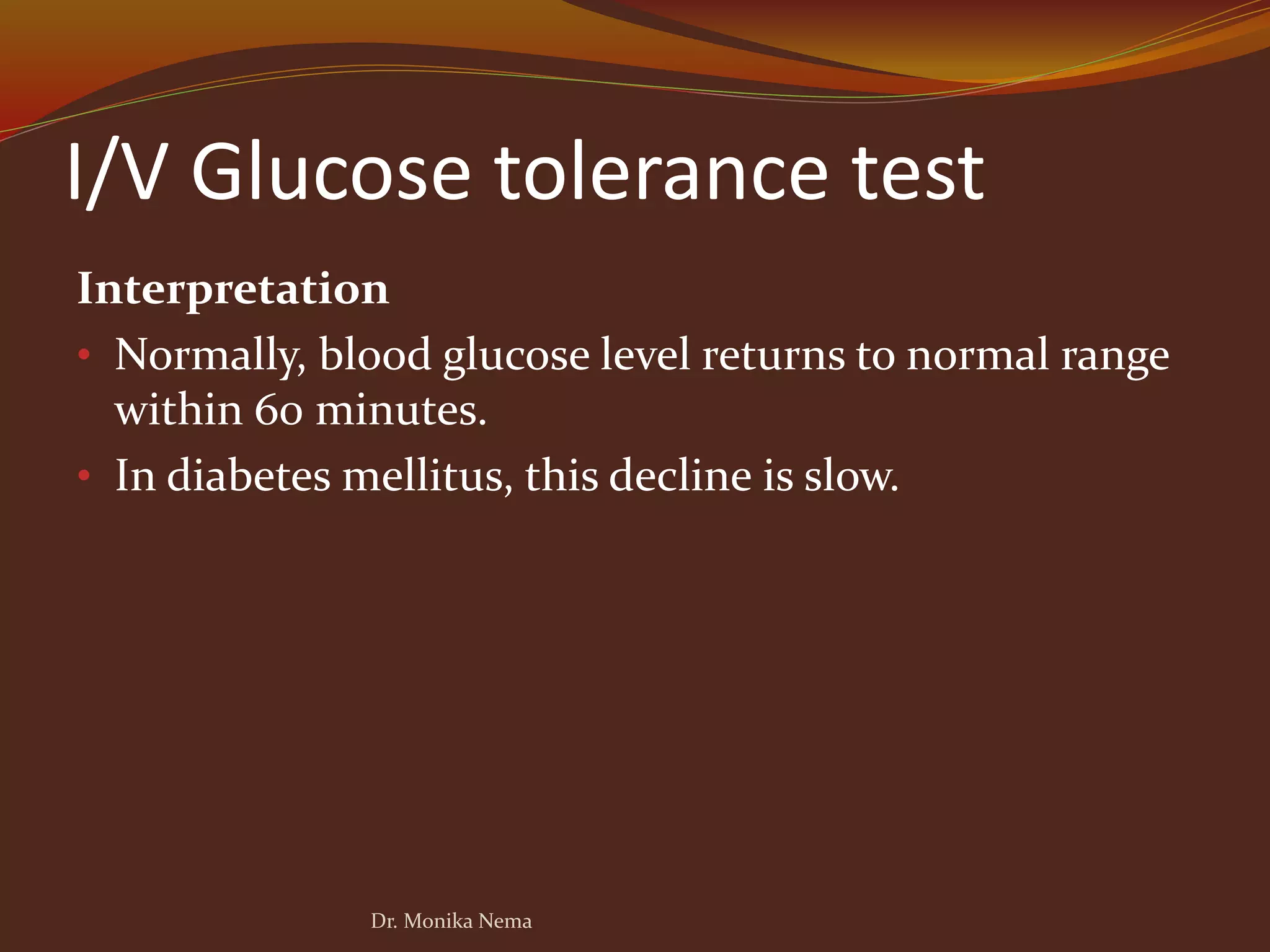 Laboratory diagnosis of Diabetes mellitus | PPTX