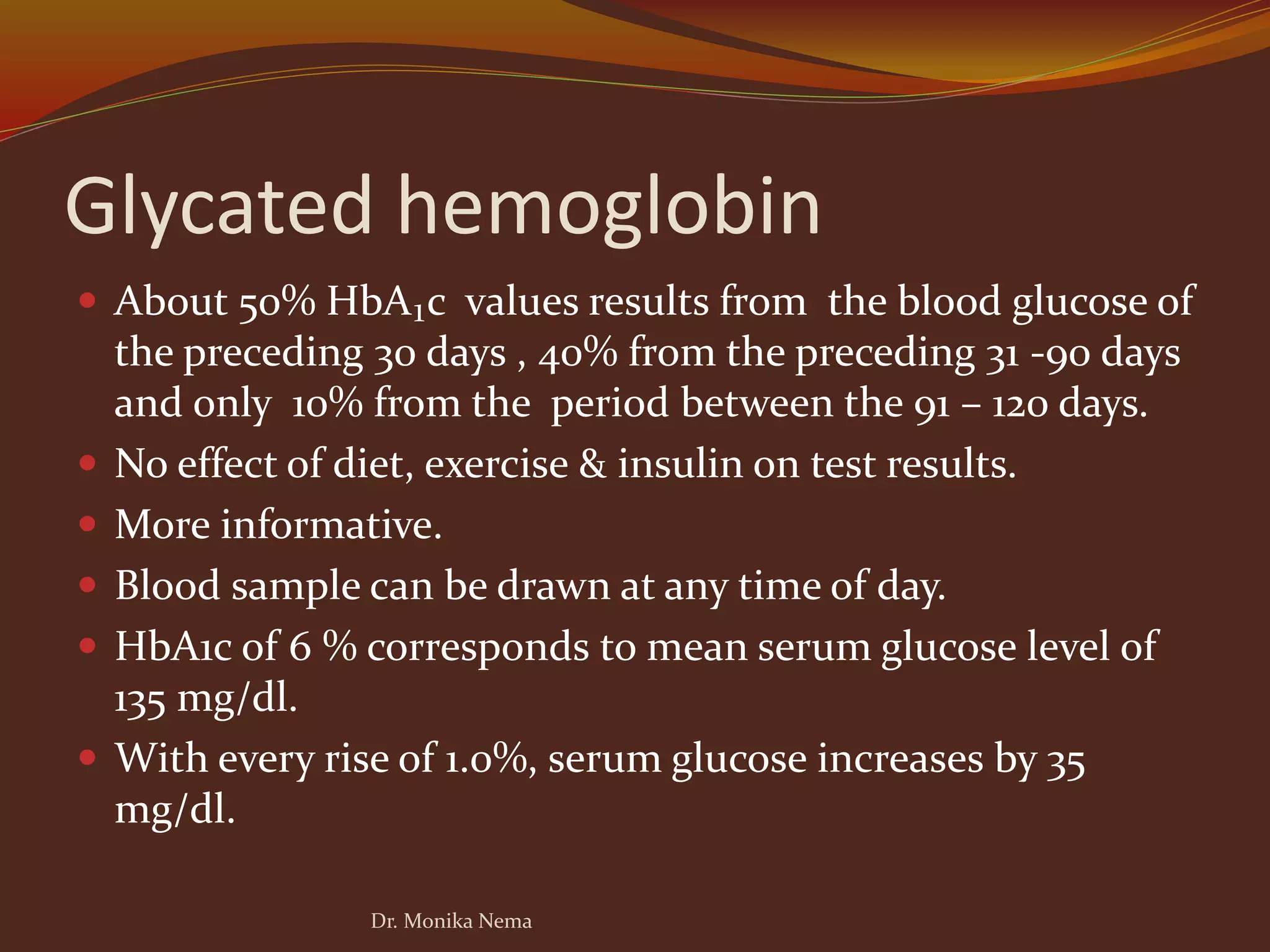 Laboratory diagnosis of Diabetes mellitus | PPTX