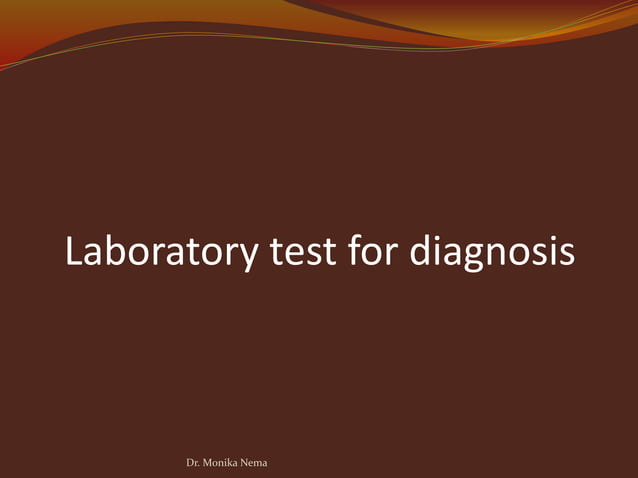 Laboratory diagnosis of Diabetes mellitus | PPTX