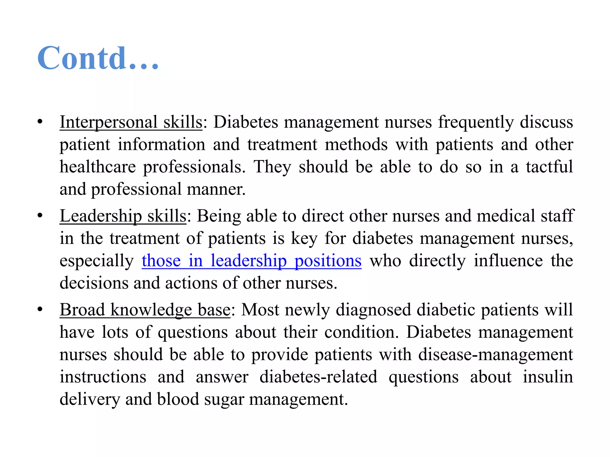 Diabetes Mellitus & Nurses Role | PPTX