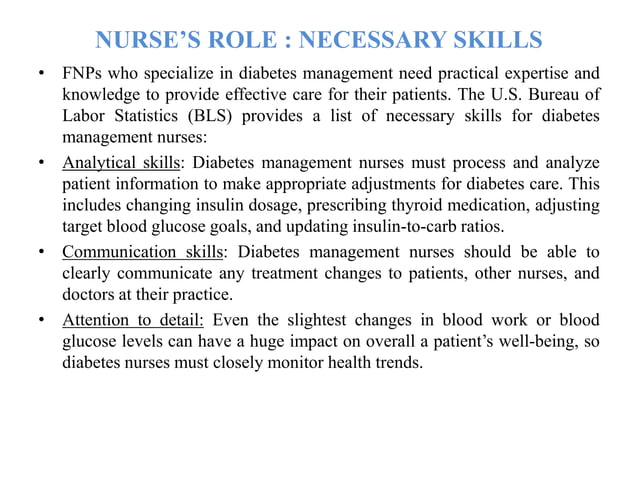 Diabetes Mellitus & Nurses Role | PPTX | Diabetes | Diseases and Conditions
