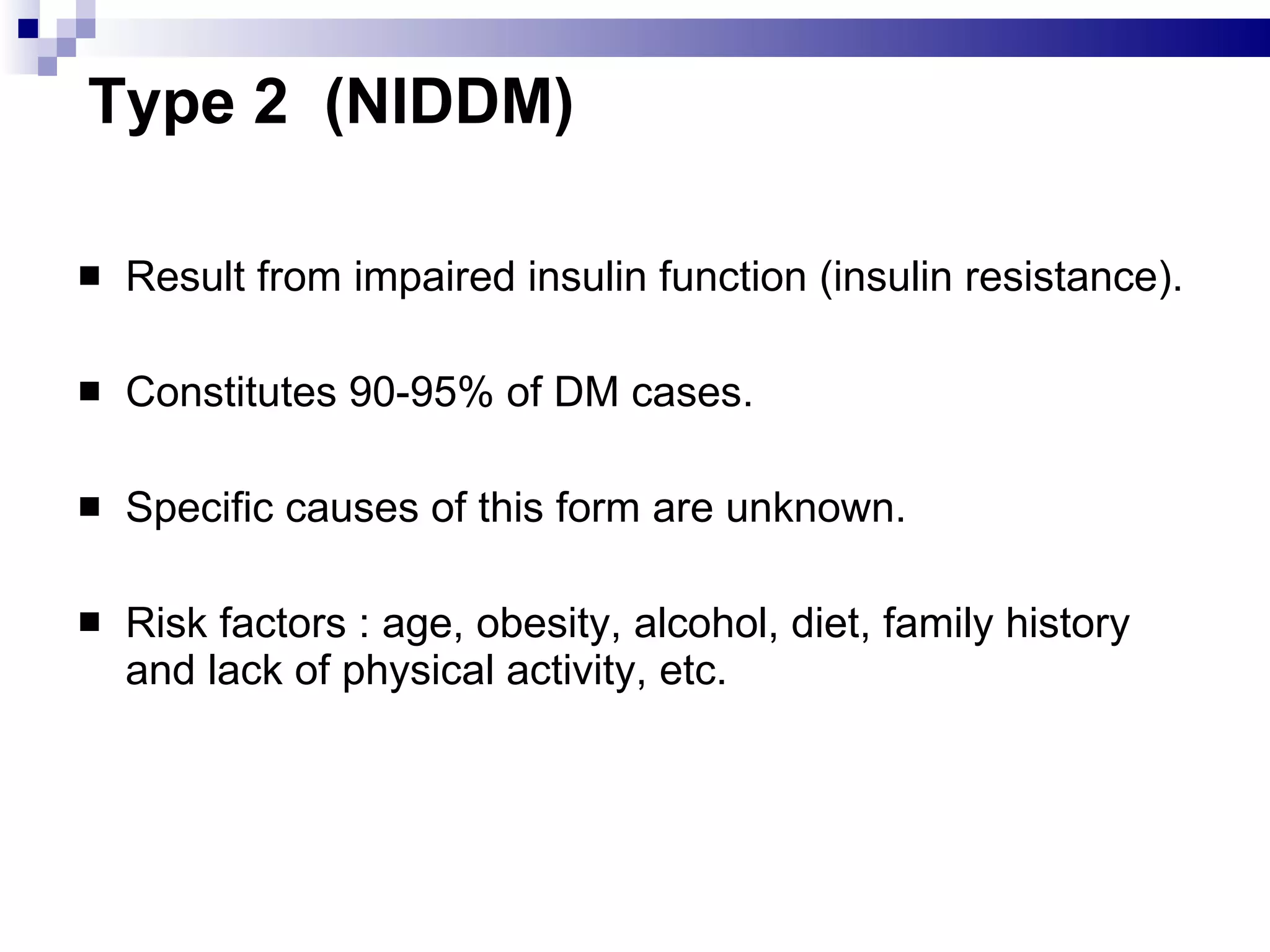 Diabetes Mellitus & Its Oral Manifestations | PPT