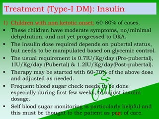 DIABETES MELLITUS, PEDIATRIC.ppt