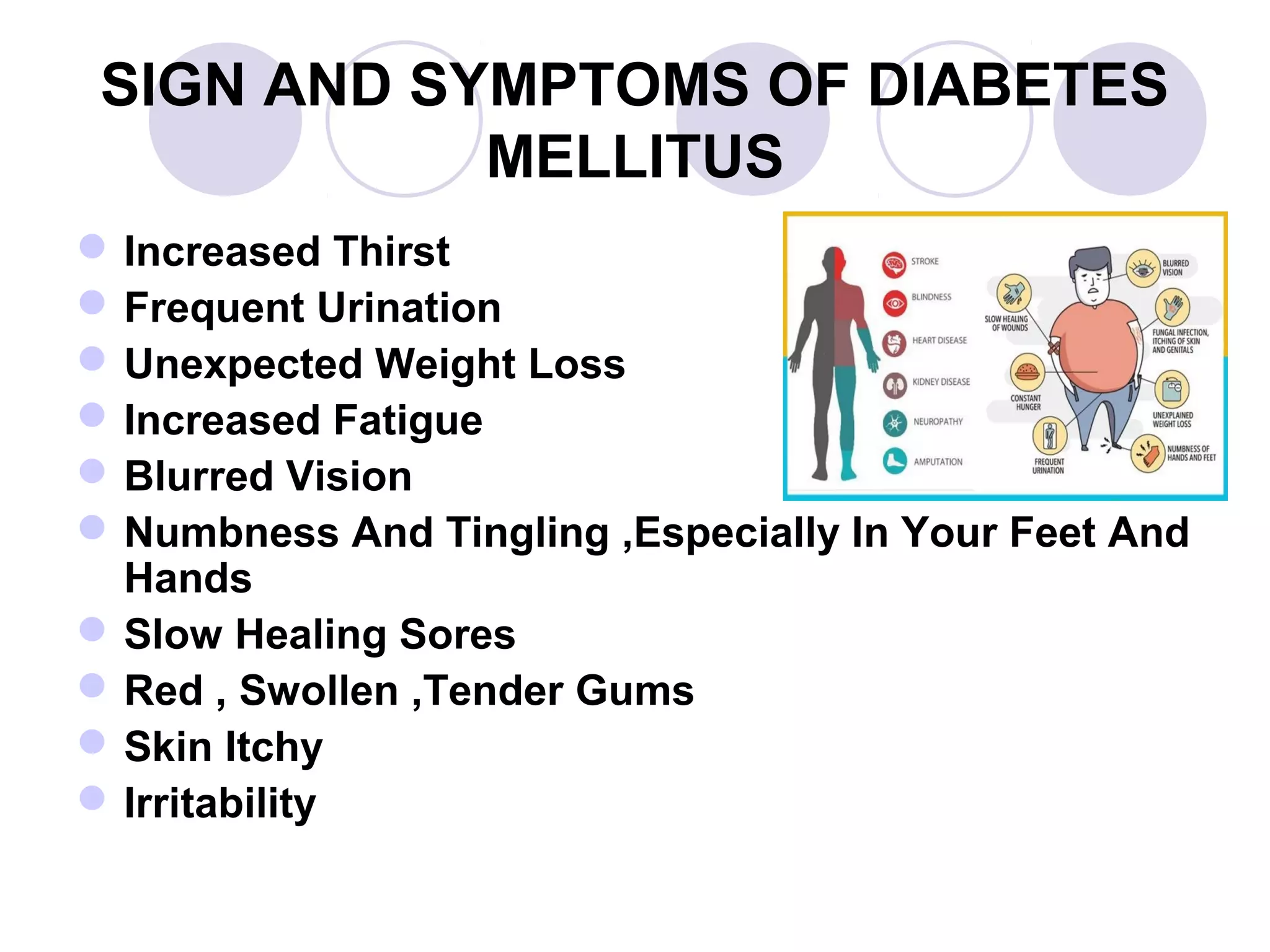 Diabetes mellitus -INTRODUCTION,TYPES OF DIABETES MELLITUS | PPT