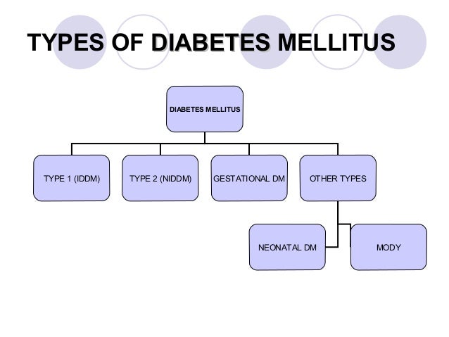 Diabetes Mellitus Introductiontypes Of Diabetes Mellitus
