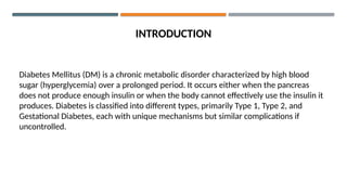 Diabetes Mellitus ppt Presentation. pptx | PPTX