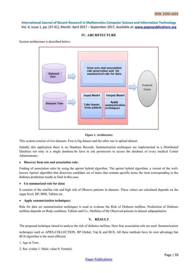 Diabetes Mellitus Prediction System Using Data Mining | PDF