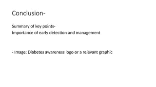 DIABETES MELLITUS short presentation 2024.pptx | Diabetes | Diseases ...
