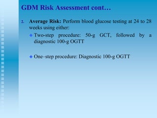 Diabetes mellitus in pregnancy | PPTX