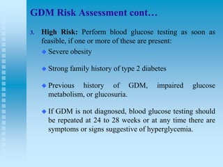 Diabetes mellitus in pregnancy | PPTX