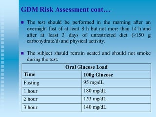 Diabetes mellitus in pregnancy | PPTX