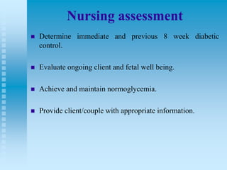 Diabetes mellitus in pregnancy | PPT