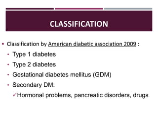 Diabetes mellitus type 2 | PPTX