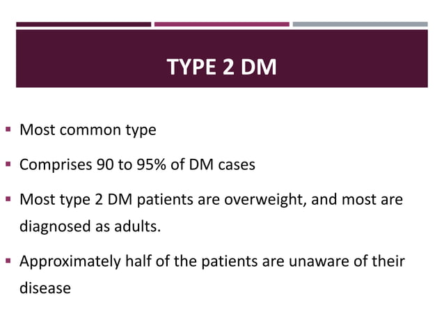 Diabetes mellitus type 2 | PPTX