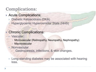 Diabetes mellitus type i | PPT