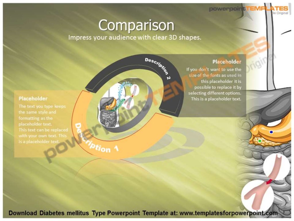 Diabetes mellitus type powerpoint template templatesforpowerpoint.c…
