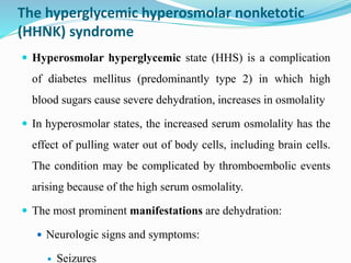 Diabetes mellitus with complication | PPT