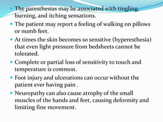 Diabetes mellitus with complication | PPT
