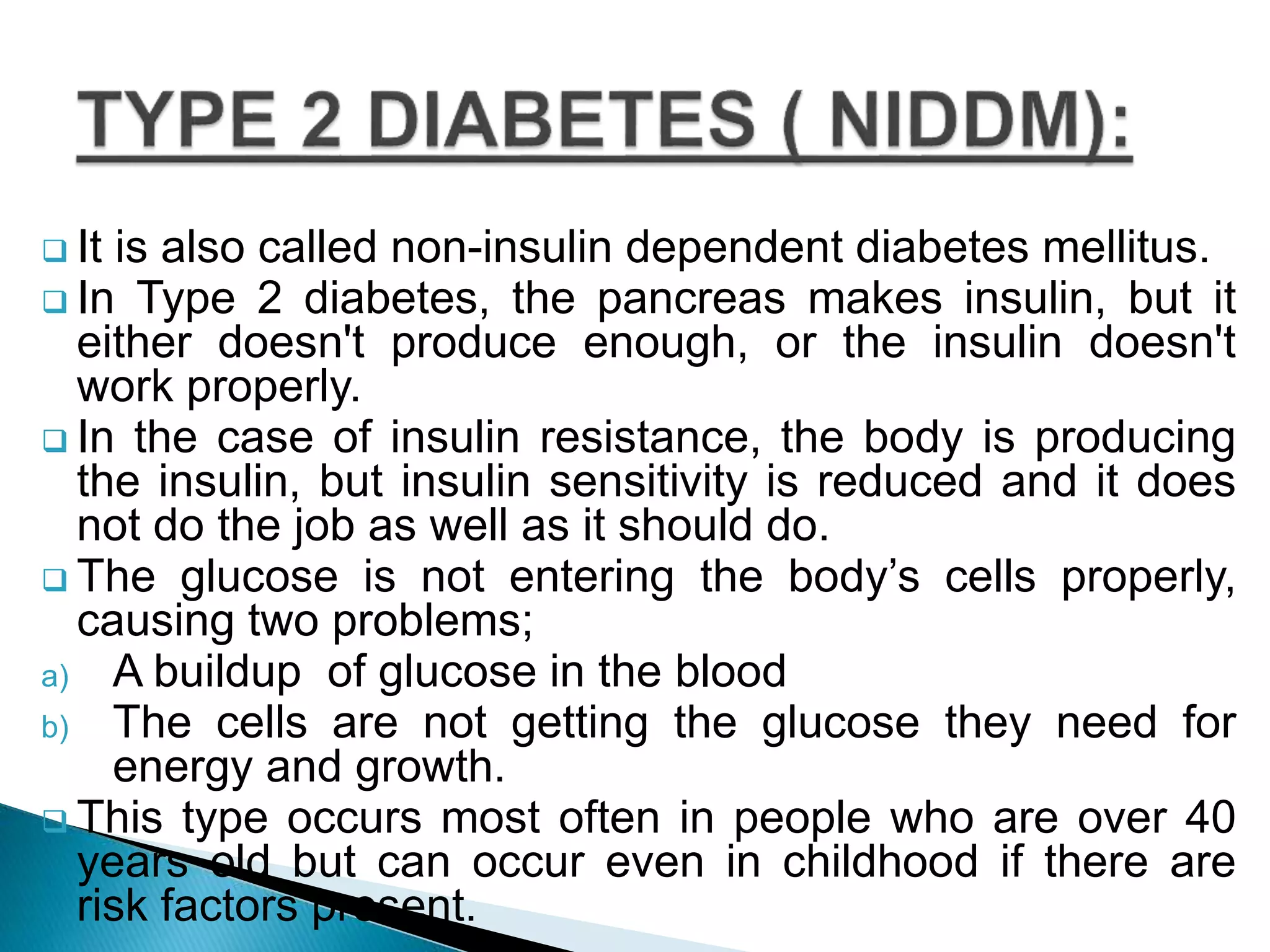 Diabetes mellitus Type 1 and Type 2 | PPTX