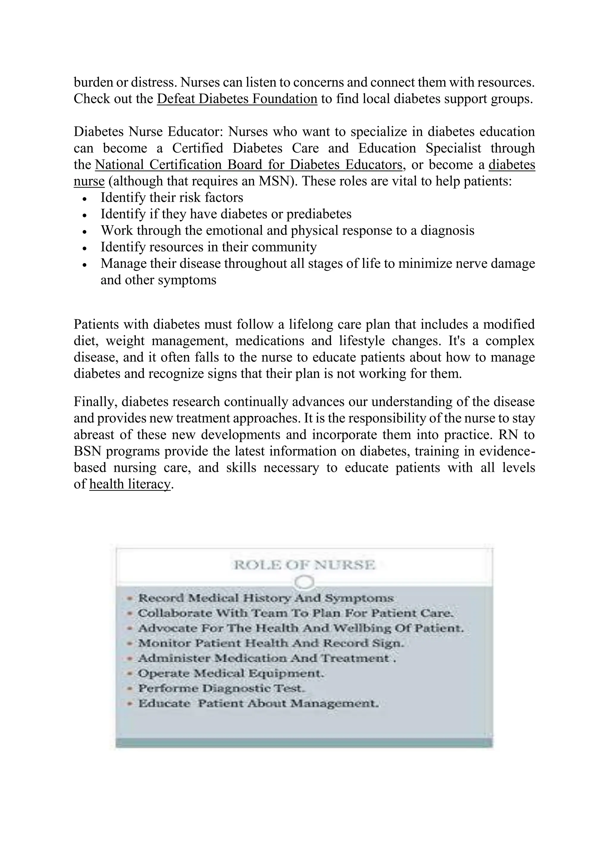 Diabetes Care Module | DOCX