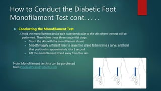 Diabetes, Peripheral Neuropathy & How to Conduct | PPT