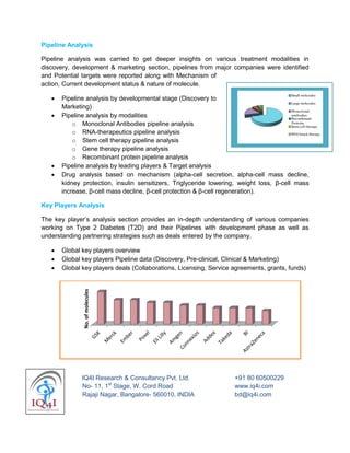 Diabetes pipeline analysis | PDF
