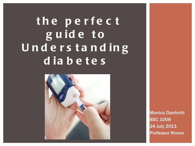 Diabetes powerpoint | PPT