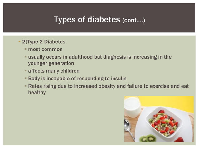 Diabetes powerpoint | PPT