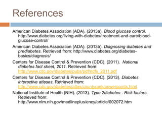 Diabetes presentation | PPTX