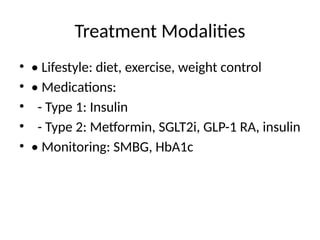 Diabetes and its types a basic understanding | PPTX