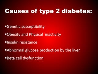 Diabetes presentation 1 complete one | PPTX
