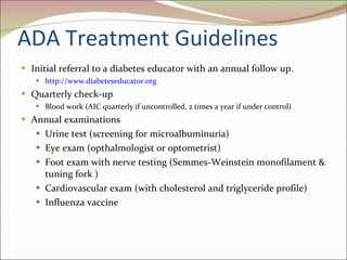 Diabetes Presentation Nosscr 52010 | PPT