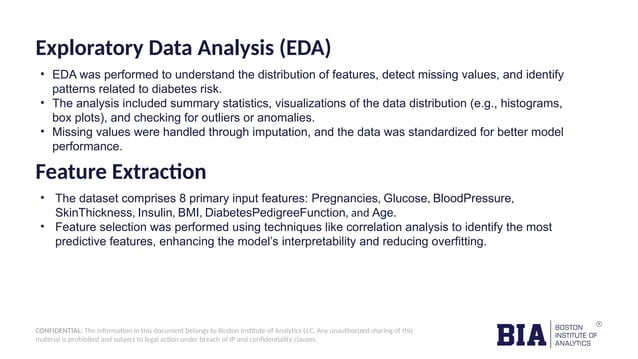 Diabetes Prediction Using Machine Learning: A Data-Driven Approach | PPTX
