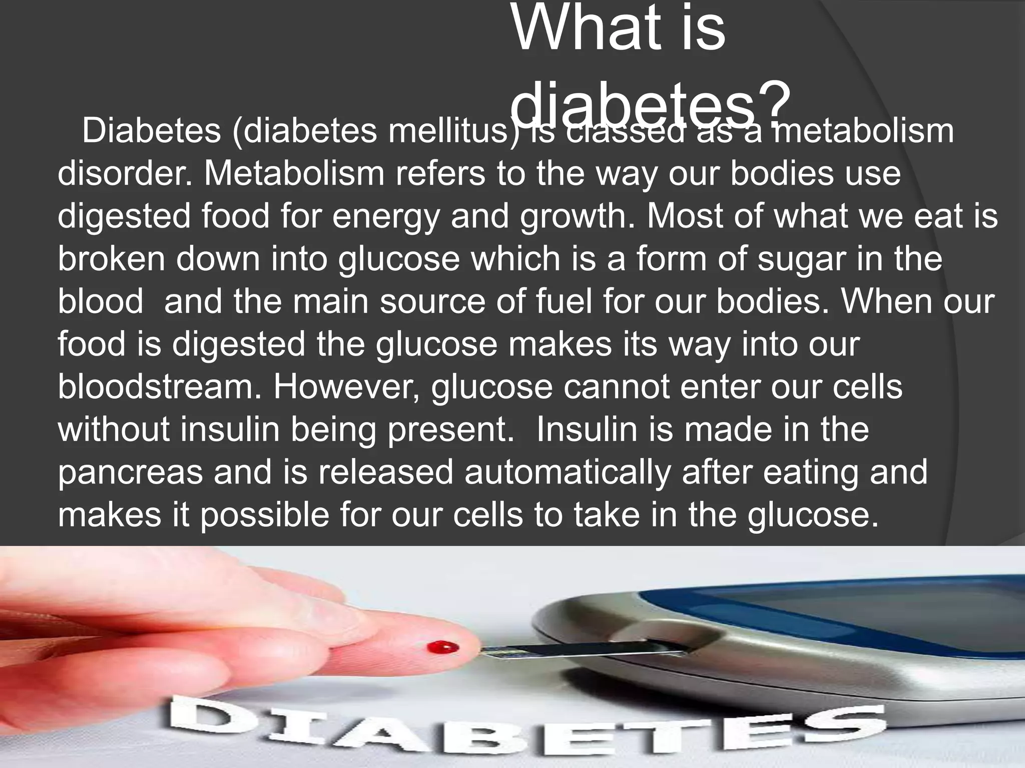 Diabetes project done | PPT