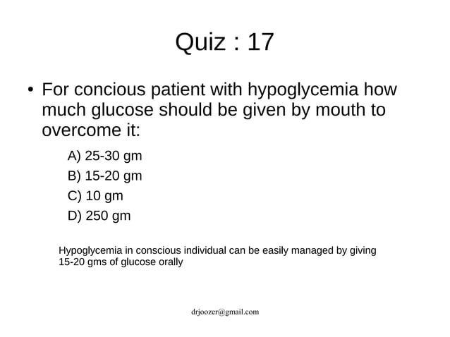 Diabetes Quiz | ODP | Endocrine and Metabolic Diseases | Diseases and ...