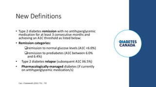 Diabetes Remission and Prevention | PPTX