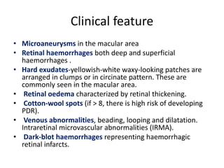 Diabetes retinopathy | PPTX