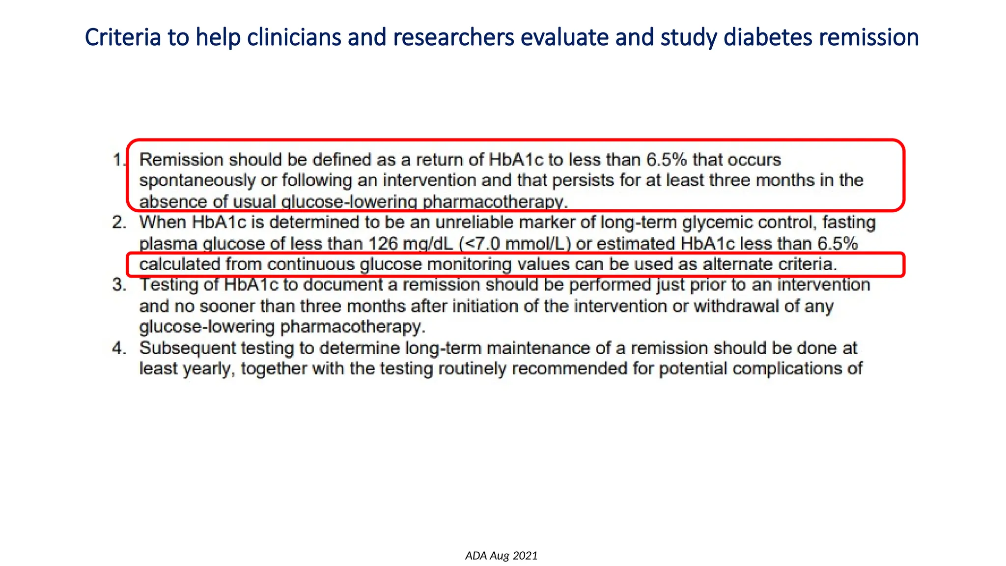 Diabetes Reversal and Remission an update in 2022 - Copy.pptx