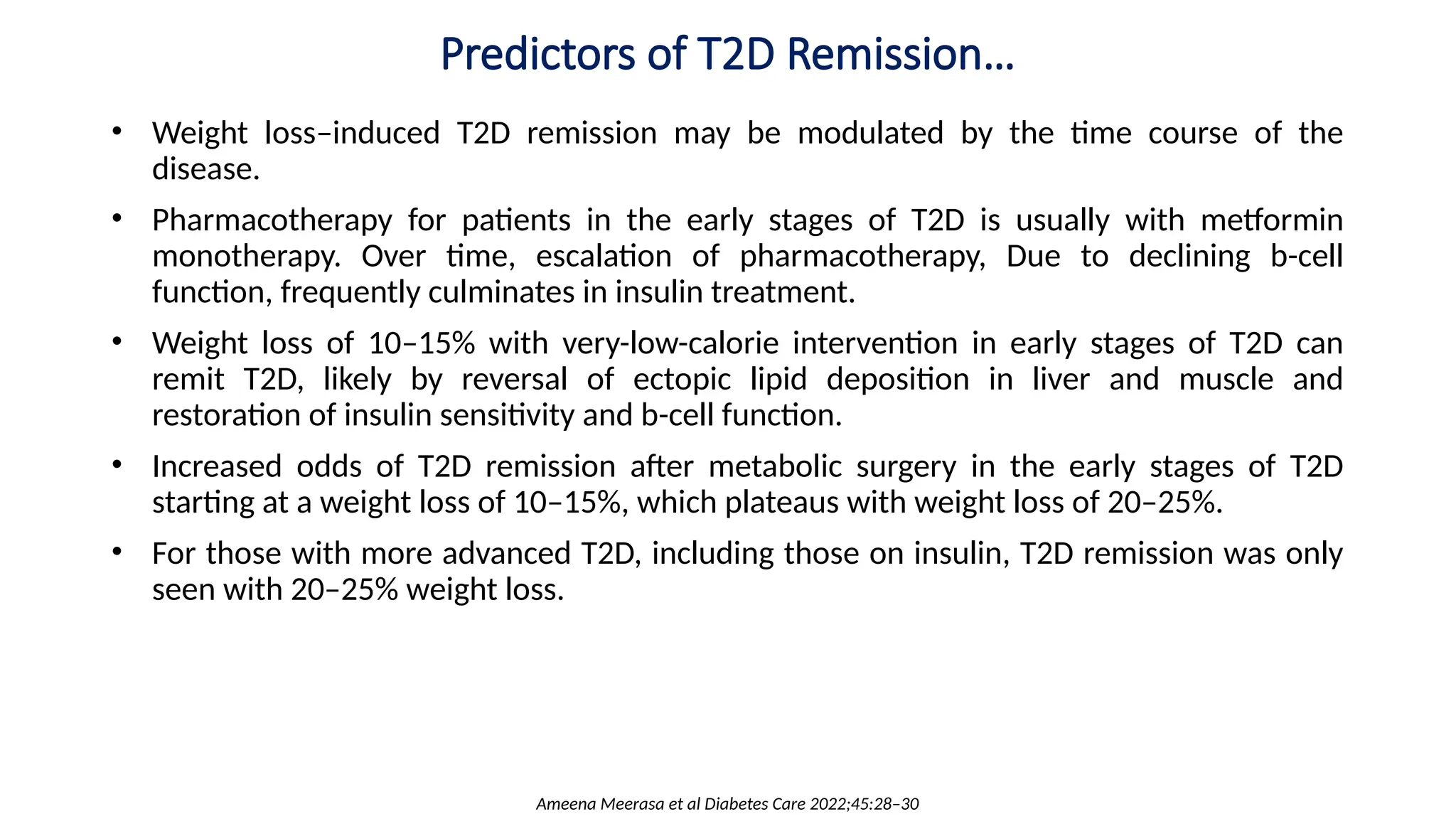 Diabetes Reversal and Remission an update in 2022 - Copy.pptx