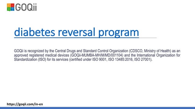 diabetes reversal program | PPTX