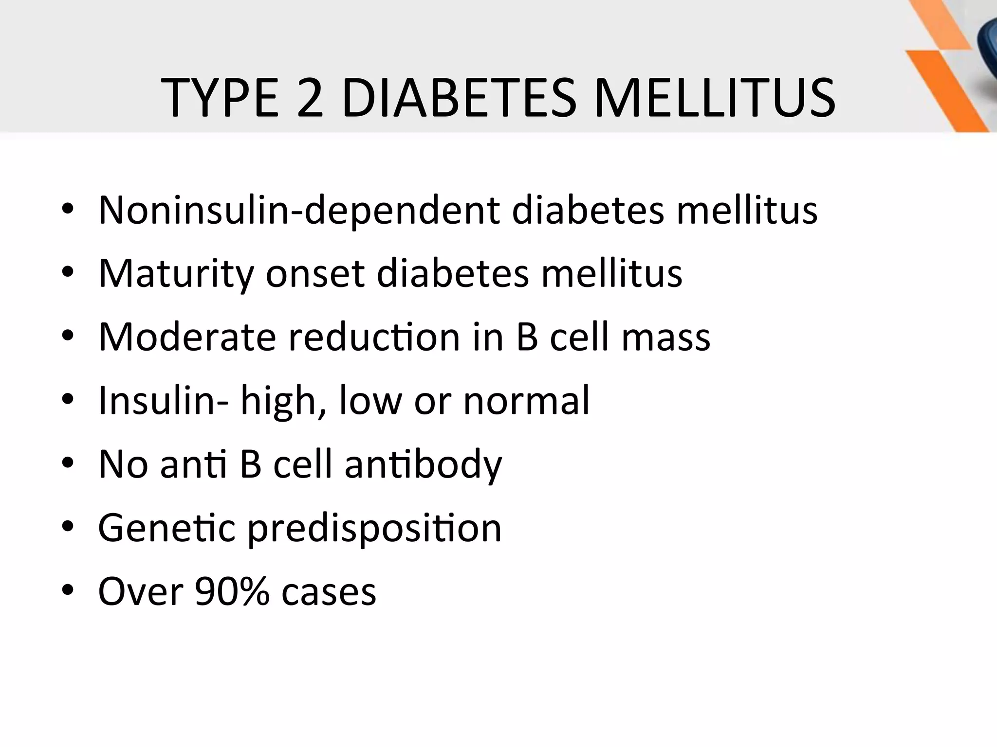 Introduction to type 2 diabetes and classification of OHAs | PDF