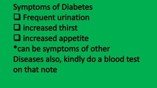 Diabetes solution | PPT