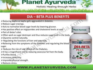 Diabetes supplements | PPTX